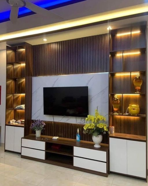 Modular media cabinet store